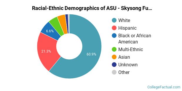 Arizona State University - Skysong Diversity: Racial Demographics ...