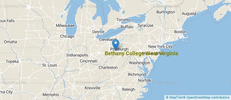 Where Is Bethany College West Virginia?