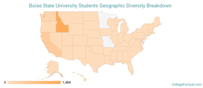 Boise State University Diversity: Racial Demographics & Other Stats