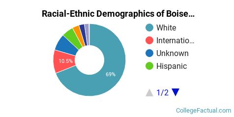 Boise State University Diversity: Racial Demographics & Other Stats