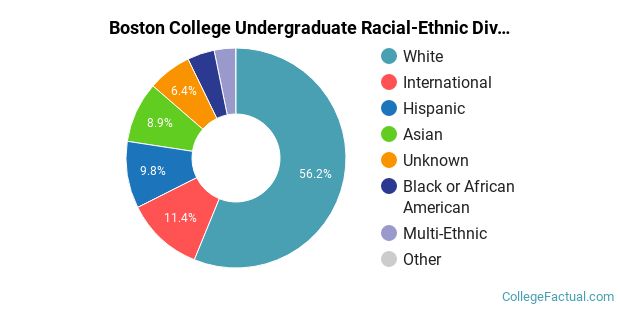Boston College Diversity: Racial Demographics & Other Stats