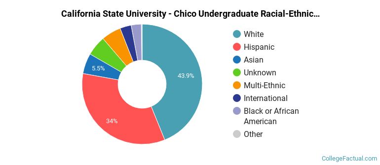 California State University - Chico Diversity: Racial Demographics ...