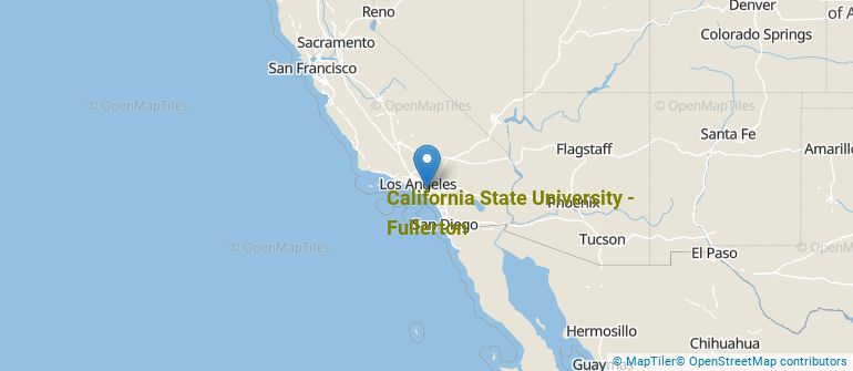 Where Is California State University - Fullerton?