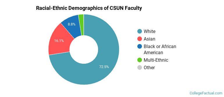 California State University - Northridge Diversity: Racial Demographics ...