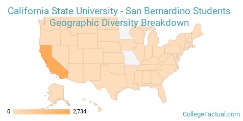 California State University - San Bernardino Diversity: Racial ...