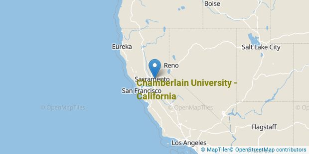 Where Is Chamberlain University - California?