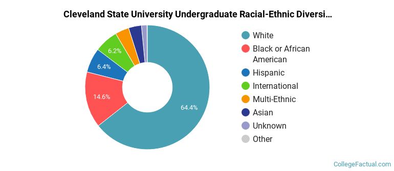 Cleveland State University Diversity: Racial Demographics & Other Stats