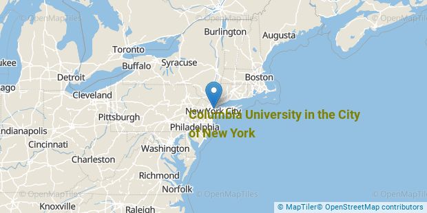 Where Is Columbia University in the City of New York?