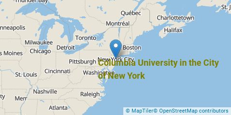 Where Is Columbia University in the City of New York?