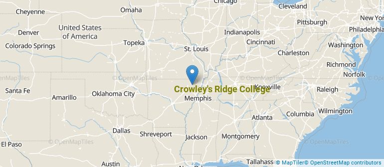Where Is Crowley's Ridge College?