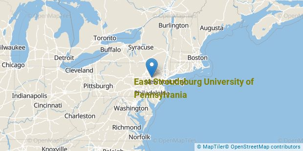 Where Is East Stroudsburg University of Pennsylvania?