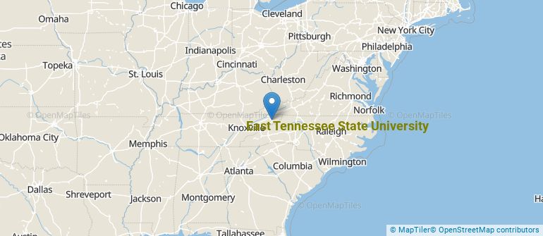 Where Is East Tennessee State University?