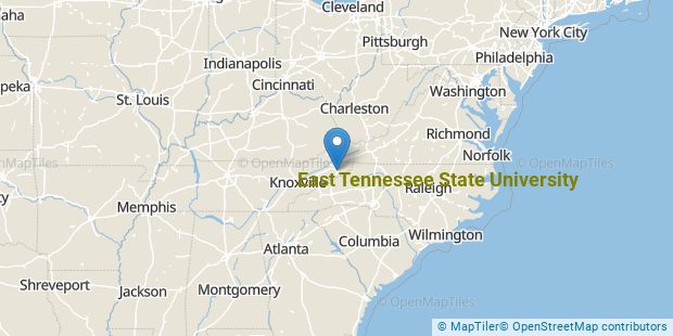 Where Is East Tennessee State University?