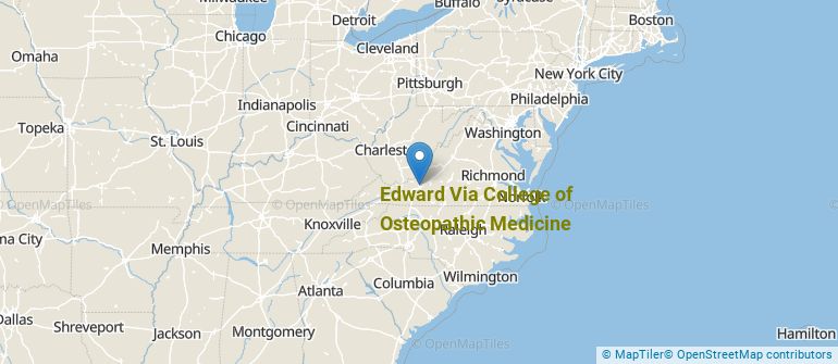 Where Is Edward Via College of Osteopathic Medicine?