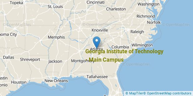 Where Is Georgia Institute of Technology - Main Campus?