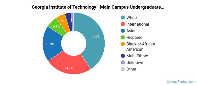 Georgia Institute of Technology - Main Campus Diversity: Racial ...