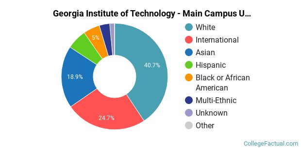 Georgia Institute of Technology - Main Campus Diversity: Racial ...