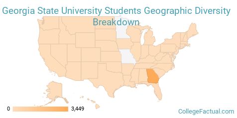 Georgia State University Diversity: Racial Demographics & Other Stats