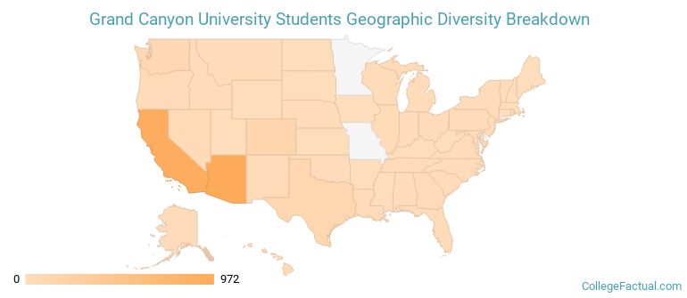 Grand Canyon University Diversity: Racial Demographics & Other Stats