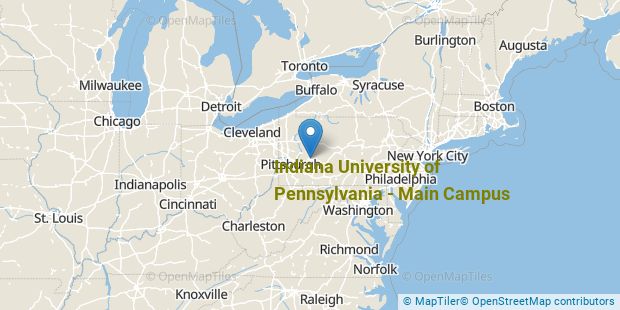 Where Is Indiana University of Pennsylvania - Main Campus?
