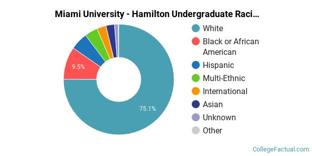 Miami University - Hamilton Diversity: Racial Demographics & Other Stats