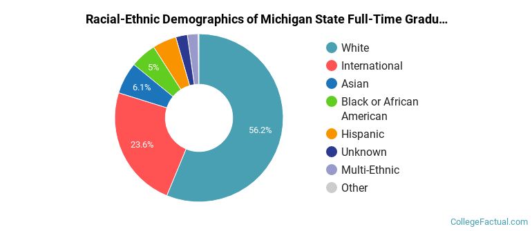 Michigan State University Diversity: Racial Demographics & Other Stats