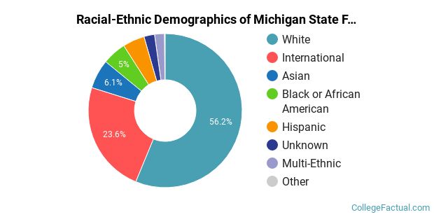 Michigan State University Diversity: Racial Demographics & Other Stats