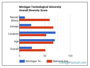 Michigan Technological University Diversity: Racial Demographics ...
