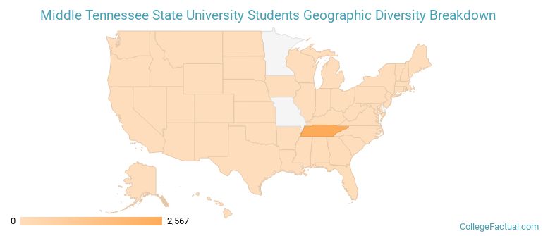 Middle Tennessee State University Diversity: Racial Demographics ...