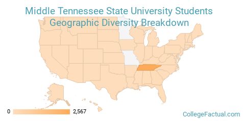 Middle Tennessee State University Diversity: Racial Demographics ...