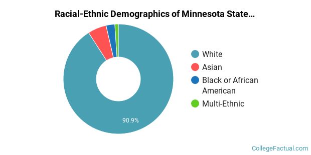 Minnesota State University - Mankato Diversity: Racial Demographics ...