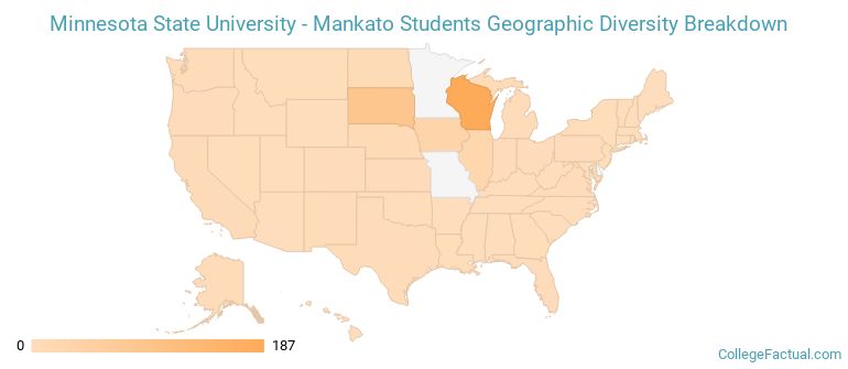 Minnesota State University - Mankato Diversity: Racial Demographics ...