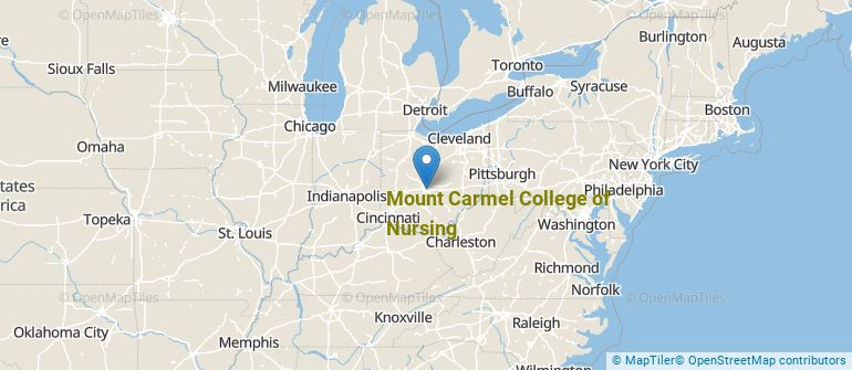 Where Is Mount Carmel College of Nursing?