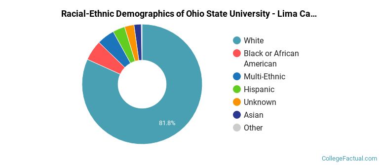 Ohio State University - Lima Campus Diversity: Racial Demographics ...