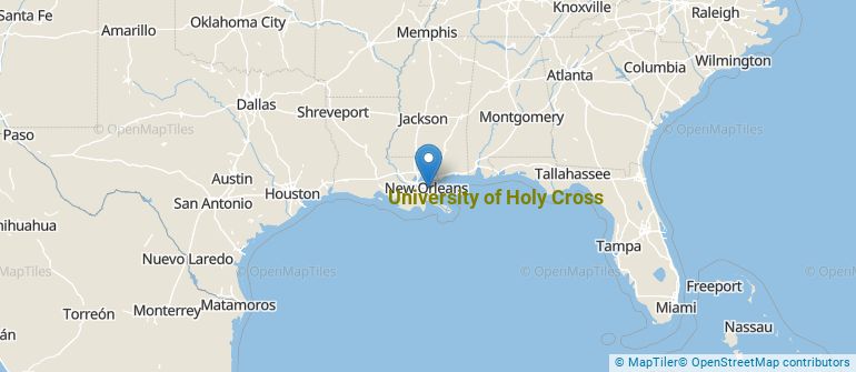 Where Is University of Holy Cross?