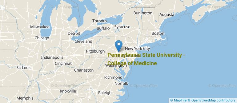 Pennsylvania State University - College of Medicine Overview