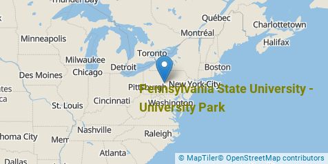 Where Is Pennsylvania State University - University Park?