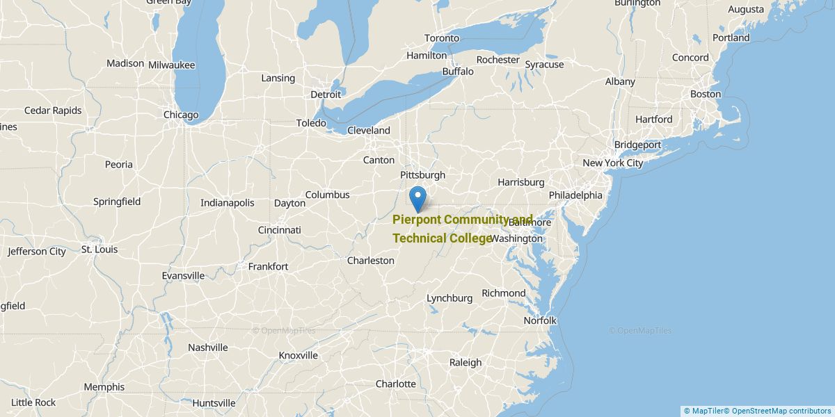 Pierpont Community and Technical College Overview