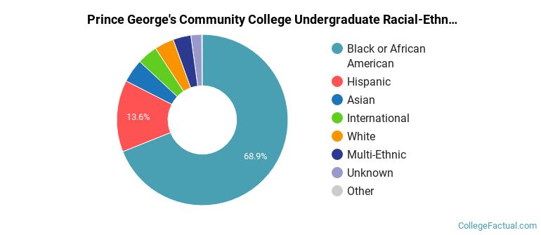 Prince George's Community College Diversity: Racial Demographics ...