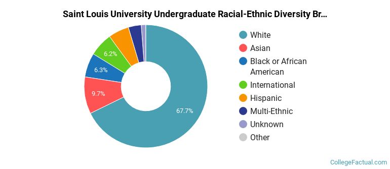 Saint Louis University Diversity: Racial Demographics & Other Stats