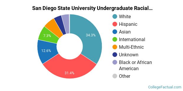 San Diego State University Diversity: Racial Demographics & Other Stats