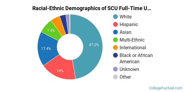 Santa Clara University Diversity: Racial Demographics & Other Stats