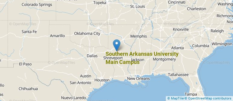 Southern Arkansas University Main Campus Overview