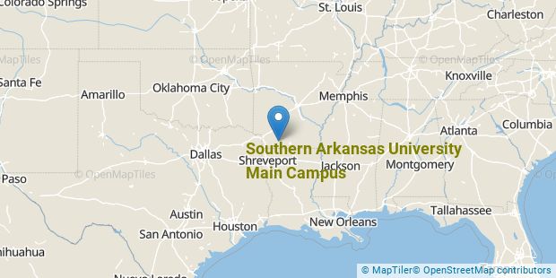 Southern Arkansas University Main Campus Overview