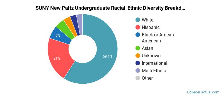 SUNY New Paltz Diversity: Racial Demographics & Other Stats
