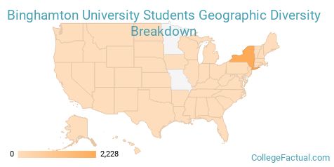 Binghamton University Diversity: Racial Demographics & Other Stats