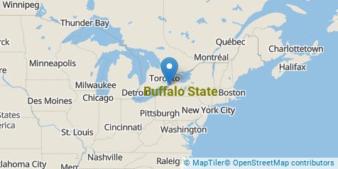 Buffalo State Campus Map - United States Map
