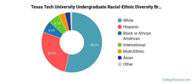 Texas Tech University Diversity: Racial Demographics & Other Stats
