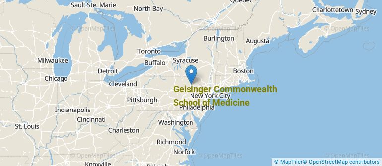 Where Is Geisinger Commonwealth School of Medicine?