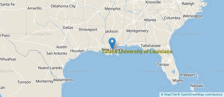 Where Is Tulane University of Louisiana?